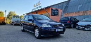 Blue Opel Astra 1999 in Valmiera, with an engine capacity of 1.60 L and mileage of 264 thousand km for 1000 €, photo  on AUTOMOTO.COM.LV