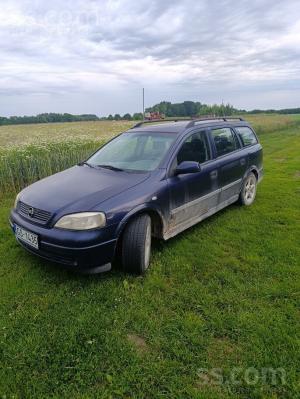 Zils Opel Astra 2000 Madona, ar dzinēja tilpumu 1.60 L un nobraukumu 360 tūkst. km par 379 €, foto  vietnē AUTOMOTO.COM.LV