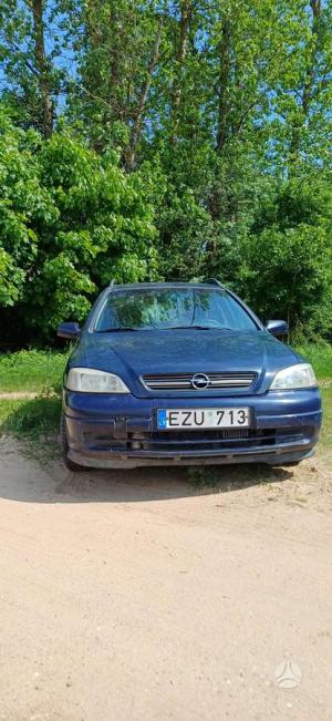 Blue Opel Astra 2000 in Lazdijai, with an engine capacity of 1.69 L and mileage of 279 thousand km for 849 €, photo  on AUTOMOTO.COM.LV
