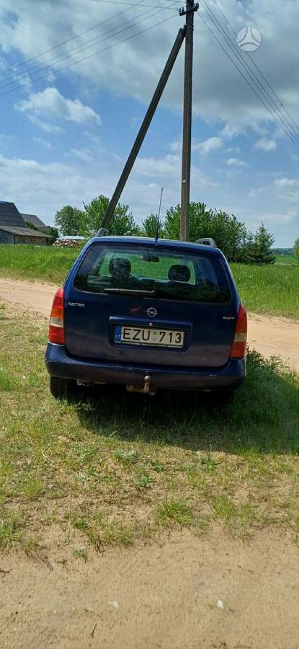 Синий Опель Астра 2000 в Лаздияй, объемом двигателя 1.69 л и пробегом 279 тыс. км за 849 €, фото 3 на AUTOMOTO.COM.LV