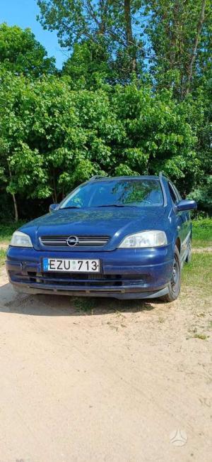 Blue Opel Astra 2000 in Lazdijai, with an engine capacity of 1.69 L and mileage of 279 thousand km for 849 €, photo 5 on AUTOMOTO.COM.LV