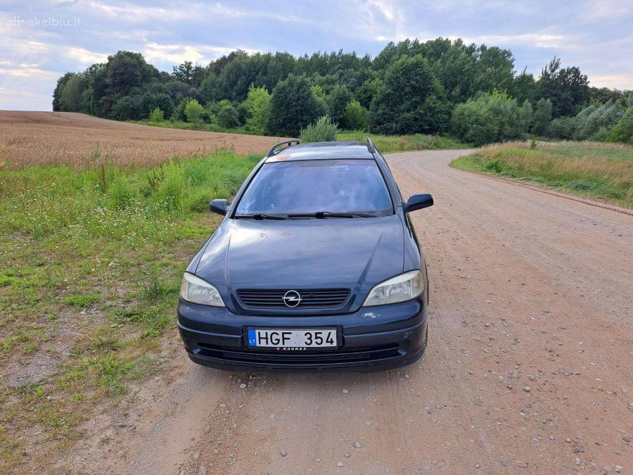 Синий Опель Астра 2001 в Каунас, объемом двигателя 2.00 л и пробегом 250 тыс. км за 450 €, фото 3 на AUTOMOTO.COM.LV