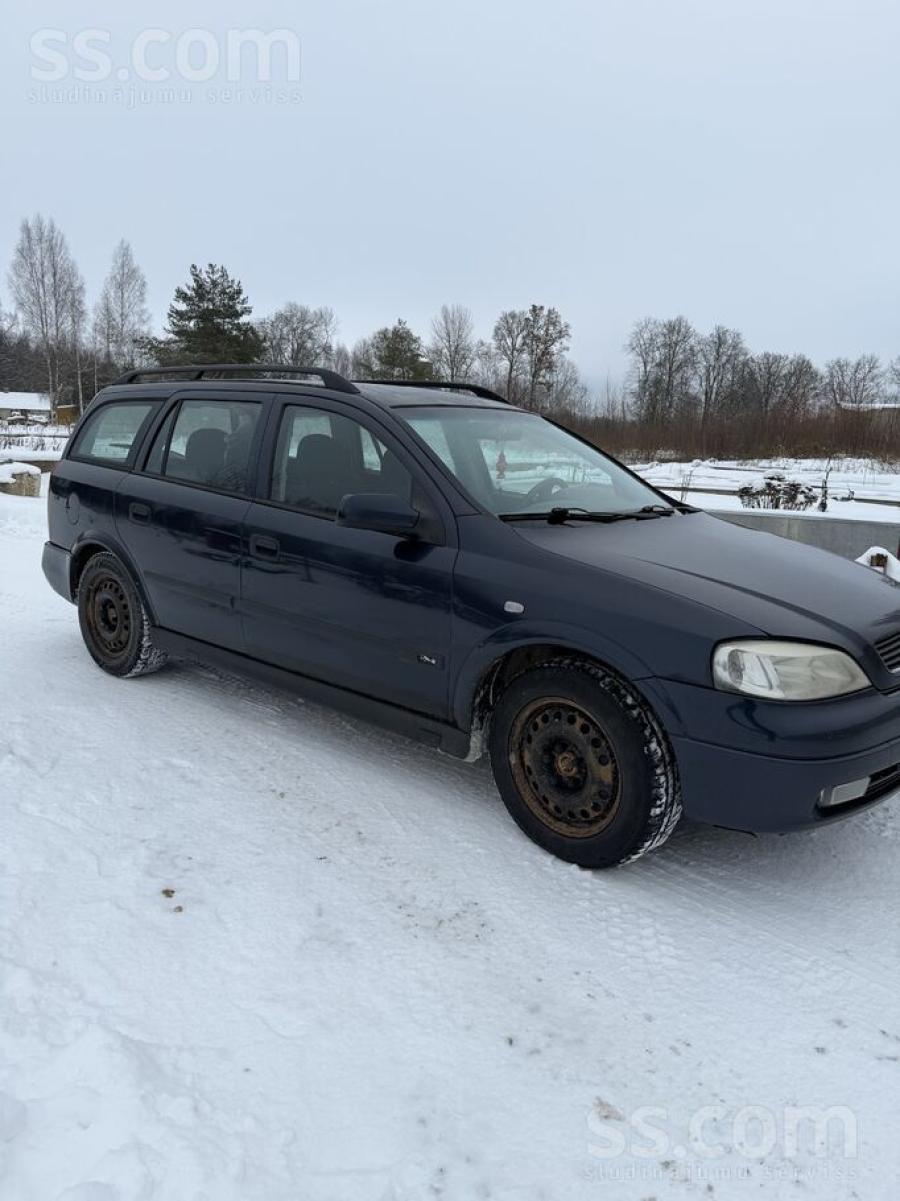 Blue Opel Astra 2002 in Ogre, with an engine capacity of 2.00 L and mileage of 450 thousand km for 600 €, photo 2 on AUTOMOTO.COM.LV