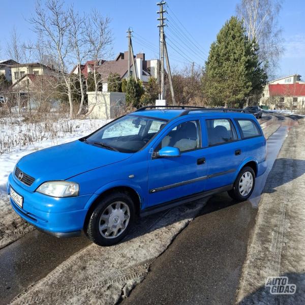 Blue Opel Astra 2002 in Vilnius, with an engine capacity of 2.00 L and mileage of 385 thousand km for 500 €, photo 2 on AUTOMOTO.COM.LV