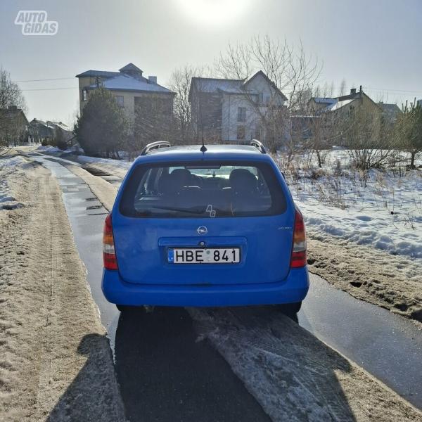Blue Opel Astra 2002 in Vilnius, with an engine capacity of 2.00 L and mileage of 385 thousand km for 500 €, photo 3 on AUTOMOTO.COM.LV