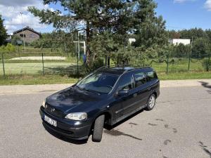 Blue Opel Astra 2002 in Vilnius, with an engine capacity of 1.69 L and mileage of 350 thousand km for 888 €, photo  on AUTOMOTO.COM.LV