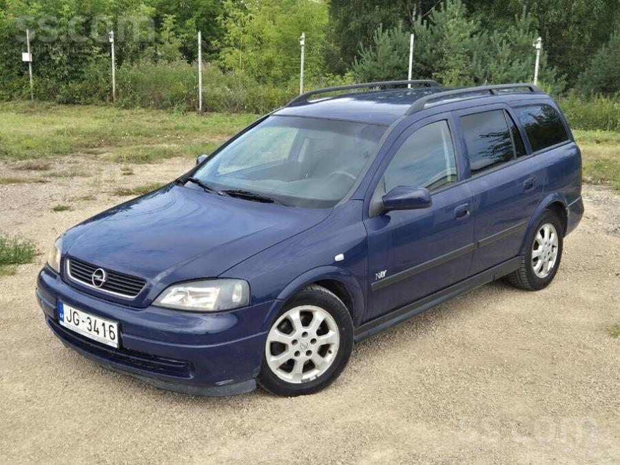 Zils Opel Astra 2003 Rīga, ar dzinēja tilpumu 2.00 L un nobraukumu 244 tūkst. km par 1450 €, foto 1 vietnē AUTOMOTO.COM.LV