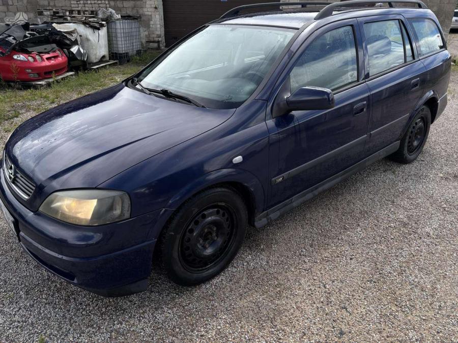 Blue Opel Astra 2004 in Joniskis, with an engine capacity of 2.00 L and mileage of 340 thousand km for 570 €, photo 9 on AUTOMOTO.COM.LV
