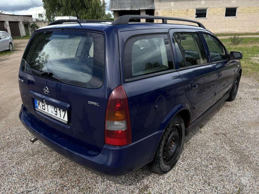 Blue Opel Astra 2004 in Joniskis, with an engine capacity of 2.00 L and mileage of 340 thousand km for 570 €, photo 11 on AUTOMOTO.COM.LV