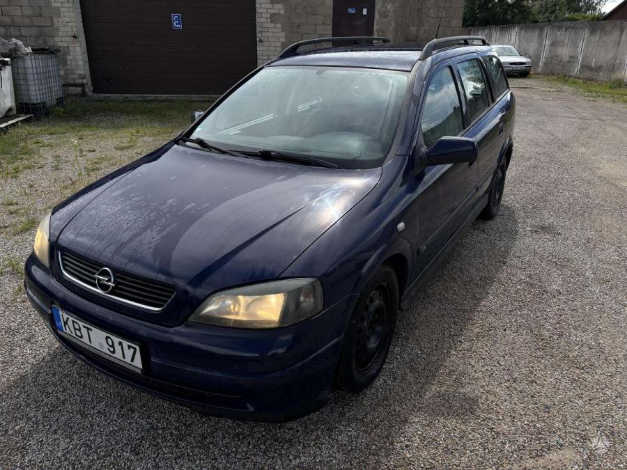 Blue Opel Astra 2004 in Joniskis, with an engine capacity of 2.00 L and mileage of 340 thousand km for 570 €, photo 14 on AUTOMOTO.COM.LV