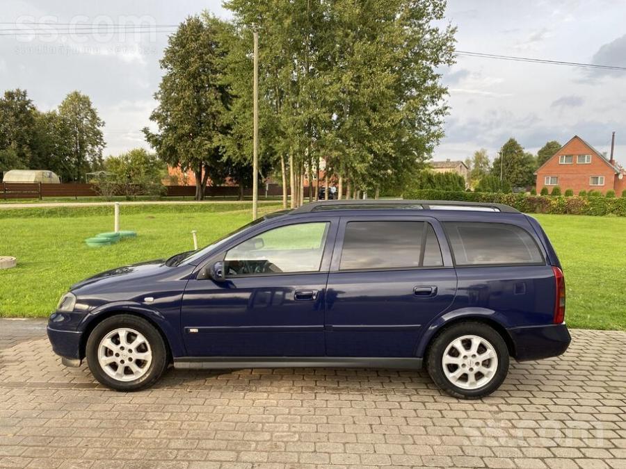 Blue Opel Astra 2004 in Balvi, with an engine capacity of 2.00 L and mileage of 0 thousand km for 1350 €, photo 3 on AUTOMOTO.COM.LV