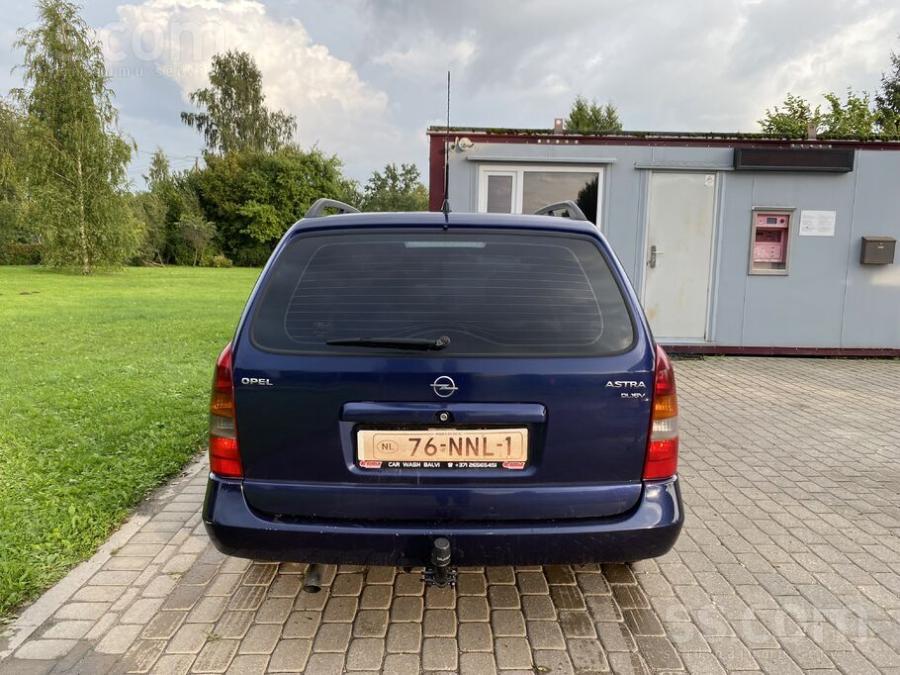 Blue Opel Astra 2004 in Balvi, with an engine capacity of 2.00 L and mileage of 0 thousand km for 1350 €, photo 5 on AUTOMOTO.COM.LV