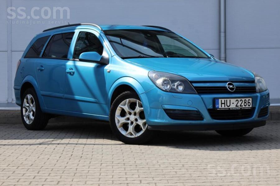 Blue Opel Astra 2005 in Riga, with an engine capacity of 1.60 L and mileage of 0 thousand km for 1495 €, photo 3 on AUTOMOTO.COM.LV