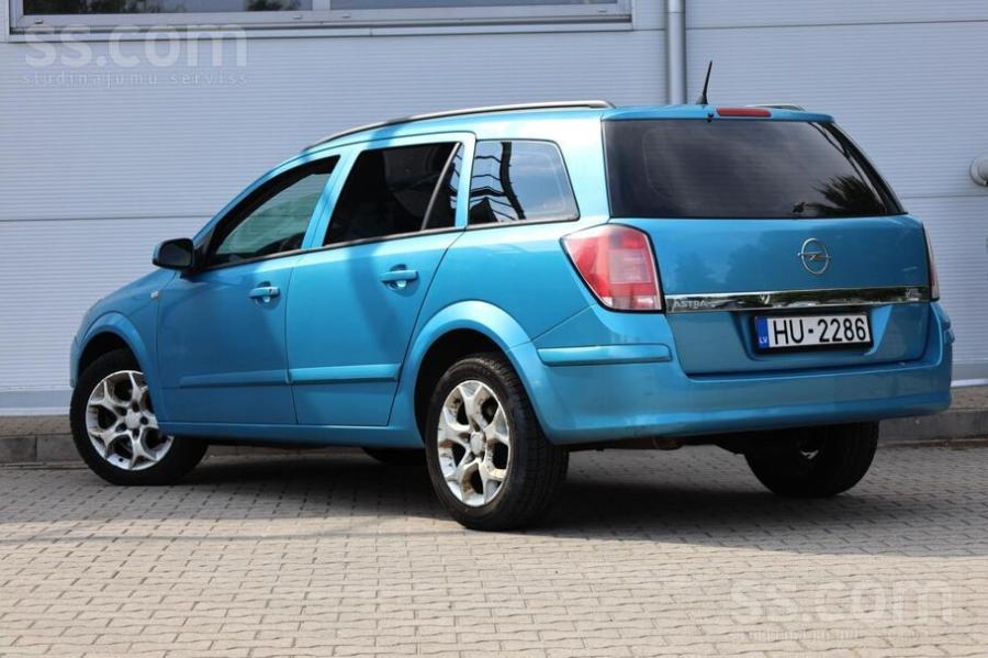 Blue Opel Astra 2005 in Riga, with an engine capacity of 1.60 L and mileage of 0 thousand km for 1495 €, photo 4 on AUTOMOTO.COM.LV