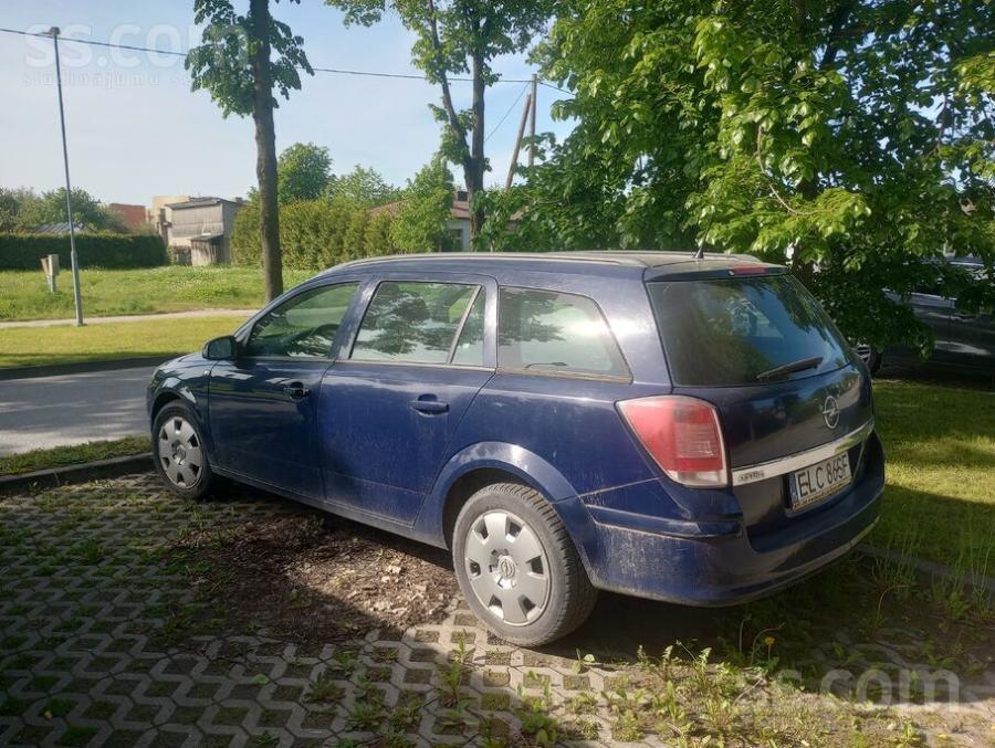 Blue Opel Astra 2006 in Jelgava, with an engine capacity of 1.60 L and mileage of 0 thousand km for 750 €, photo 4 on AUTOMOTO.COM.LV