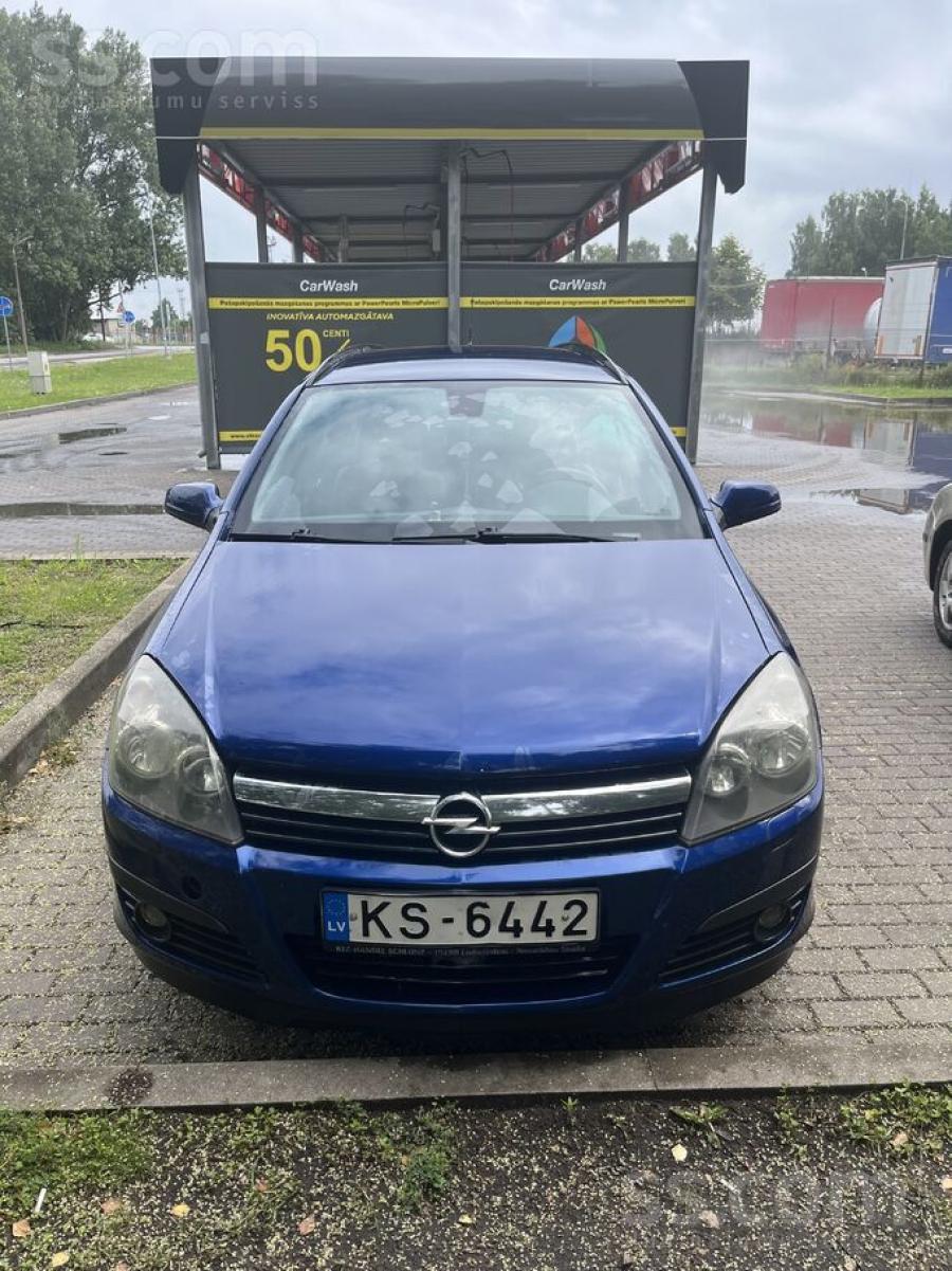 Blue Opel Astra 2006 in Riga, with an engine capacity of 1.90 L and mileage of 0 thousand km for 700 €, photo 3 on AUTOMOTO.COM.LV
