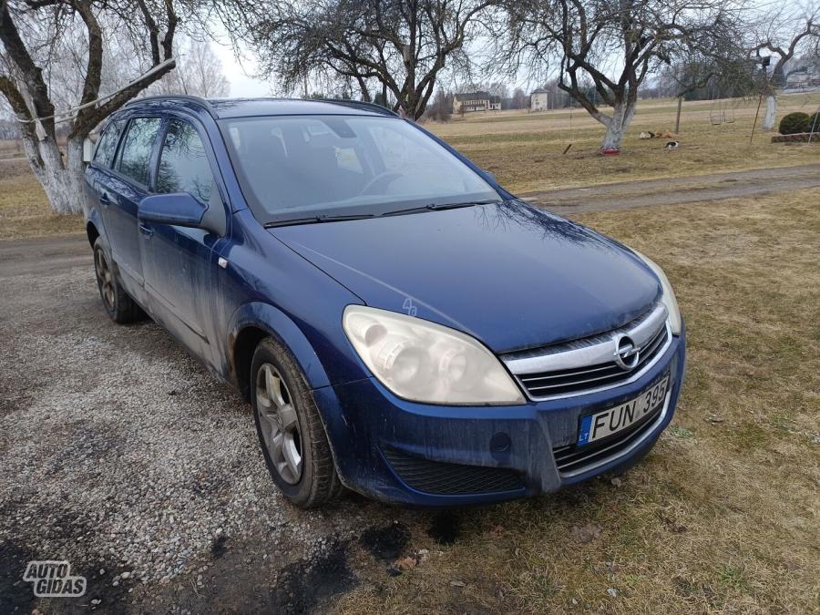 Zils Opel Astra 2008 Širvintos, ar dzinēja tilpumu 1.90 L un nobraukumu 400 tūkst. km par 450 €, foto 1 vietnē AUTOMOTO.COM.LV