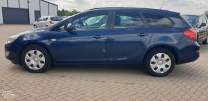 Blue Opel Astra 2011 in Kedainiai, with an engine capacity of 1.70 L and mileage of 265 thousand km for 2850 €, photo 9 on AUTOMOTO.COM.LV