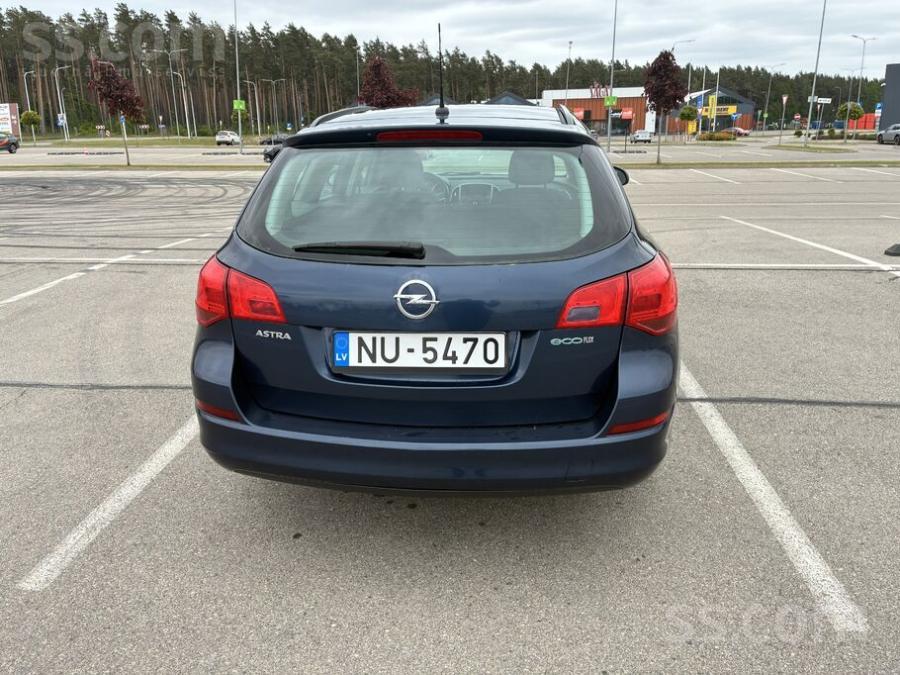 Zils Opel Astra 2011 Rīga, ar dzinēja tilpumu 1.30 L un nobraukumu 320 tūkst. km par 2500 €, foto 6 vietnē AUTOMOTO.COM.LV