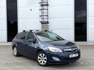 Zils Opel Astra 2012 Tartu, ar dzinēja tilpumu 1.40 L un nobraukumu 210 tūkst. km par 2590 €, foto  vietnē AUTOMOTO.COM.LV