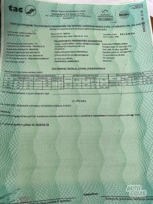 Синий Опель Астра 2012 в Каунас, объемом двигателя 1.40 л и пробегом 416 тыс. км за 1750 €, фото 13 на AUTOMOTO.COM.LV
