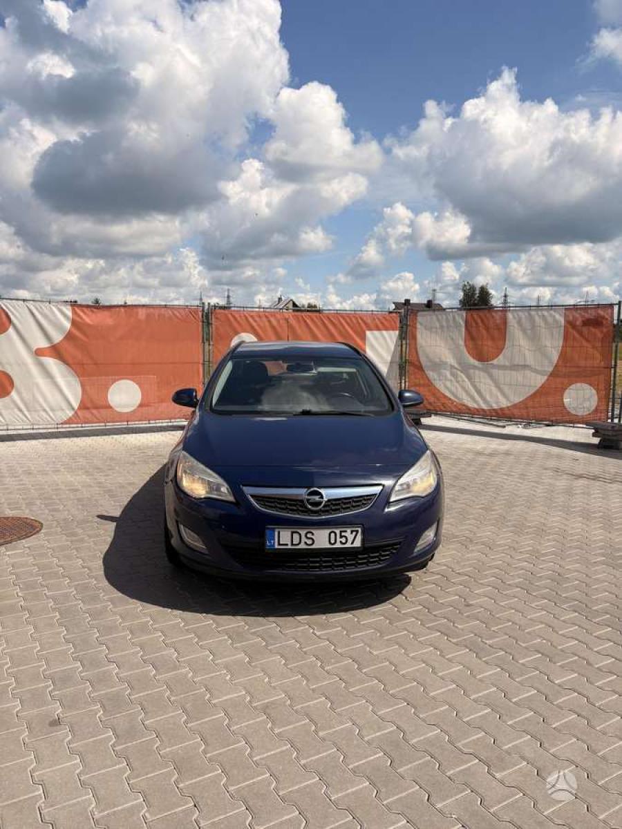 Zils Opel Astra 2012 Kauņa, ar dzinēja tilpumu 1.69 L un nobraukumu 350 tūkst. km par 2300 €, foto 3 vietnē AUTOMOTO.COM.LV