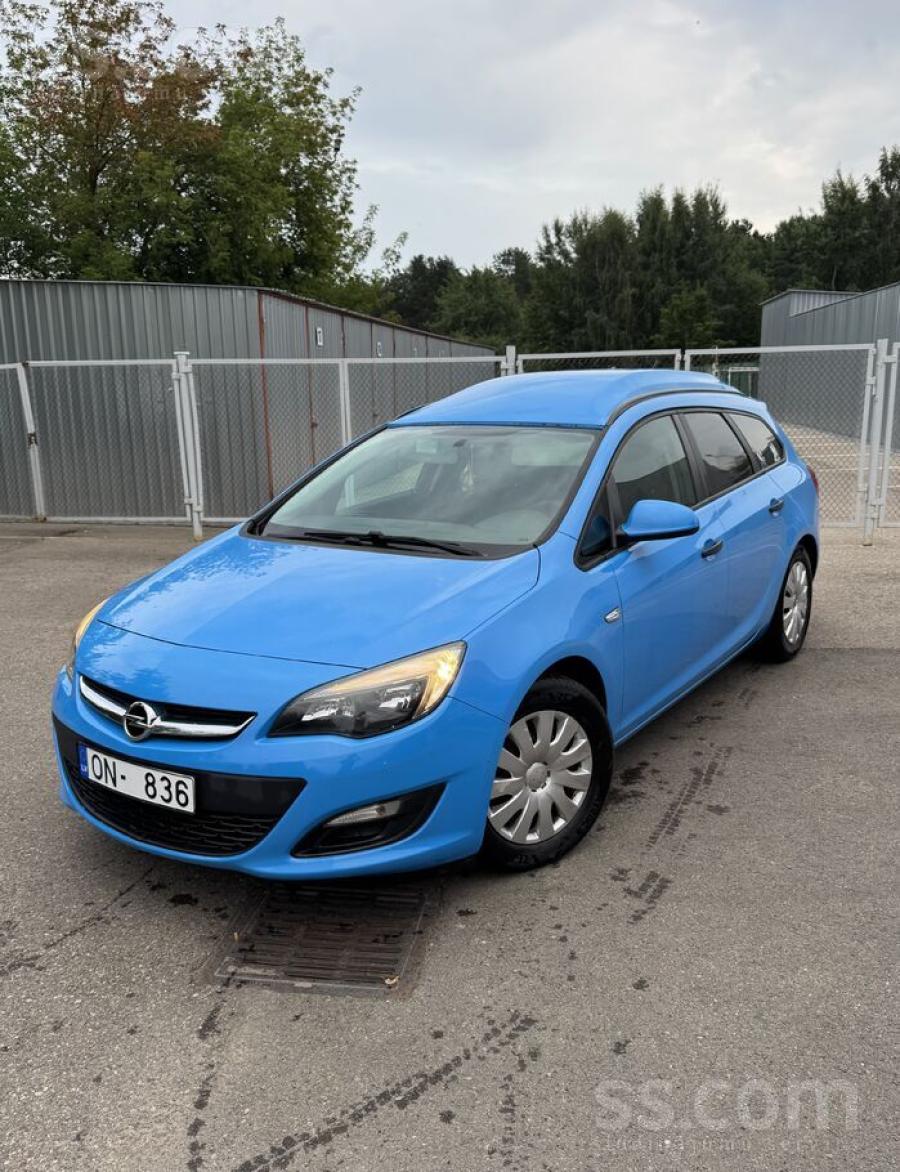 Zils Opel Astra 2013 Daugavpils, ar dzinēja tilpumu 1.30 L un nobraukumu 288 tūkst. km par 3199 €, foto 1 vietnē AUTOMOTO.COM.LV