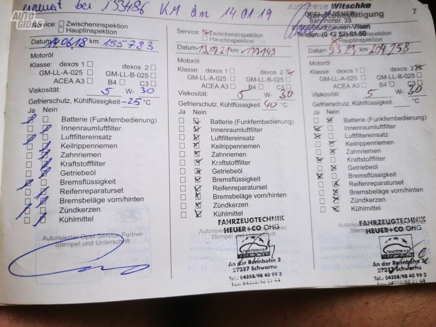 Синий Опель Астра 2013 в Клайпеда, объемом двигателя 1.70 л и пробегом 219 тыс. км за 3490 €, фото 33 на AUTOMOTO.COM.LV