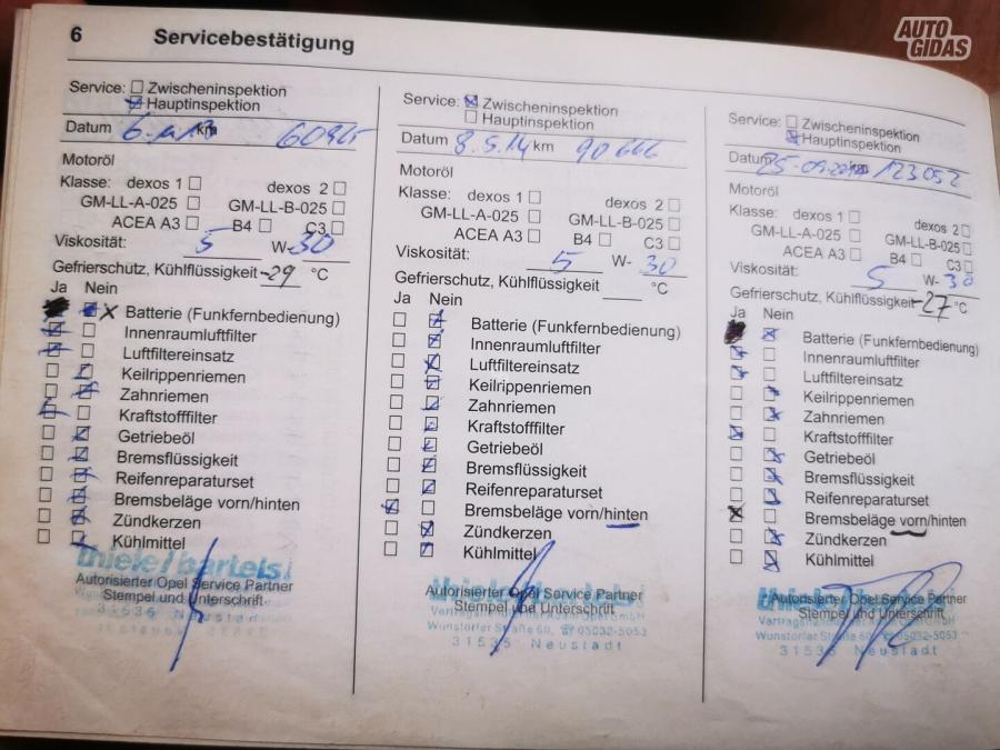 Синий Опель Астра 2013 в Клайпеда, объемом двигателя 1.70 л и пробегом 219 тыс. км за 3490 €, фото 34 на AUTOMOTO.COM.LV