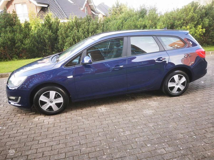 Zils Opel Astra 2013 Klaipėda, ar dzinēja tilpumu 1.69 L un nobraukumu 219 tūkst. km par 3590 €, foto 8 vietnē AUTOMOTO.COM.LV