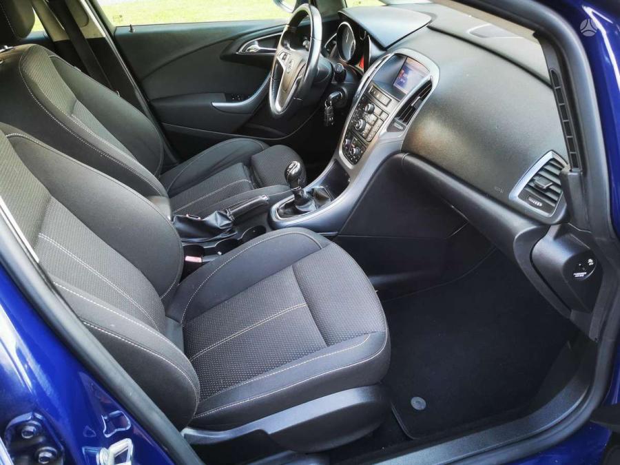 Zils Opel Astra 2013 Klaipėda, ar dzinēja tilpumu 1.69 L un nobraukumu 219 tūkst. km par 3590 €, foto 17 vietnē AUTOMOTO.COM.LV
