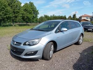 Blue Opel Astra 2014 in Sakiai, with an engine capacity of 1.70 L and mileage of 242 thousand km for 3700 €, photo  on AUTOMOTO.COM.LV