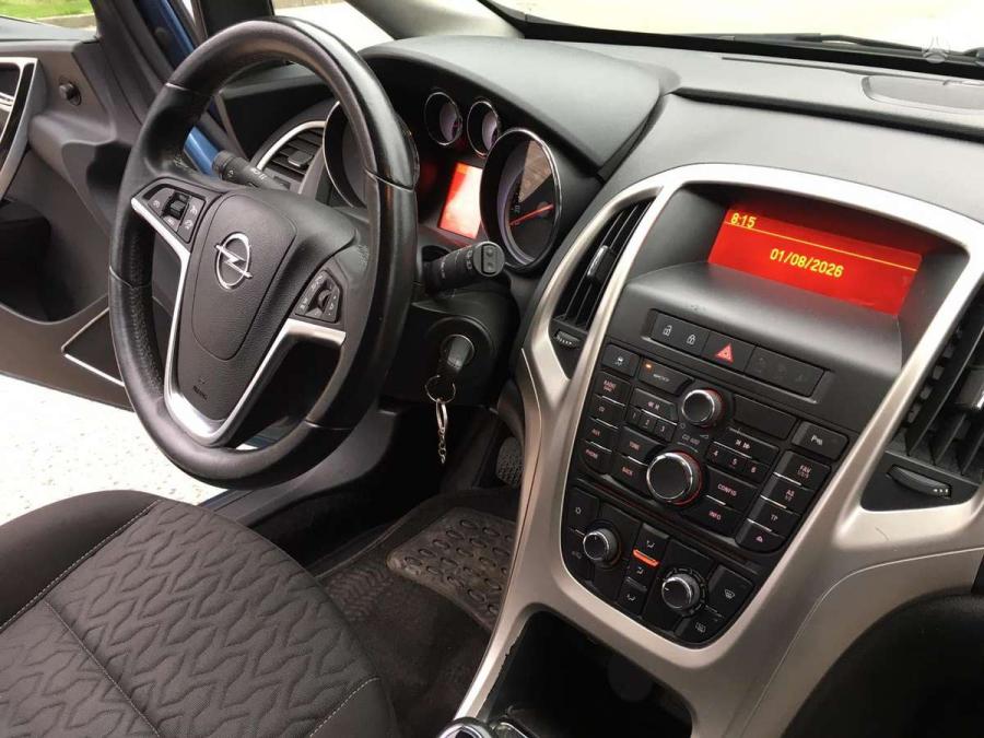 Zils Opel Astra 2014 Raseiniai, ar dzinēja tilpumu 1.25 L un nobraukumu 290 tūkst. km par 4200 €, foto 11 vietnē AUTOMOTO.COM.LV