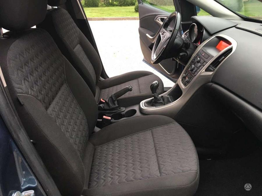 Zils Opel Astra 2014 Raseiniai, ar dzinēja tilpumu 1.25 L un nobraukumu 290 tūkst. km par 4200 €, foto 12 vietnē AUTOMOTO.COM.LV