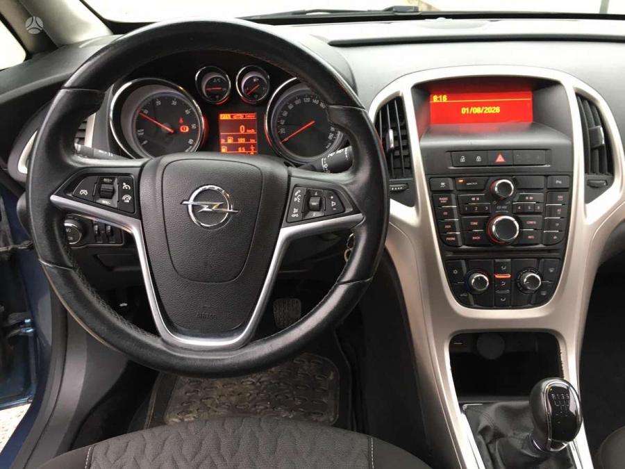 Zils Opel Astra 2014 Raseiniai, ar dzinēja tilpumu 1.25 L un nobraukumu 290 tūkst. km par 4200 €, foto 16 vietnē AUTOMOTO.COM.LV