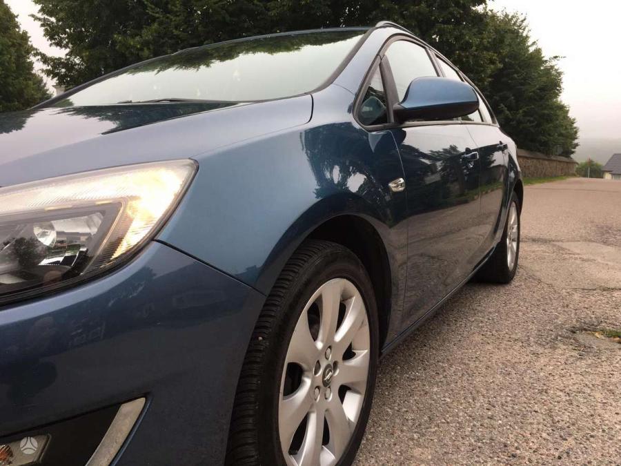 Zils Opel Astra 2014 Raseiniai, ar dzinēja tilpumu 1.25 L un nobraukumu 290 tūkst. km par 4200 €, foto 20 vietnē AUTOMOTO.COM.LV