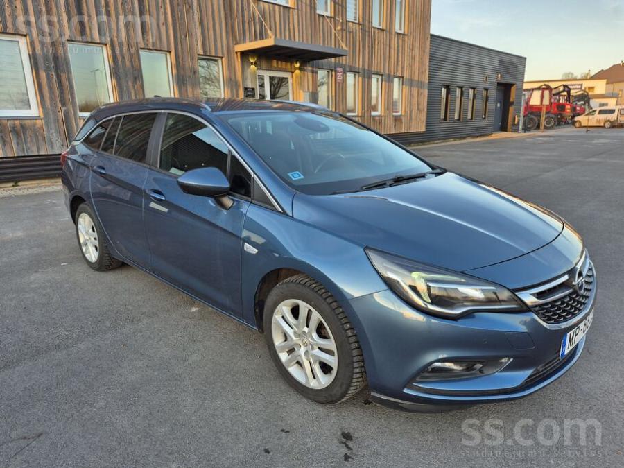 Zils Opel Astra 2016 Ogre, ar dzinēja tilpumu 1.60 L un nobraukumu 259 tūkst. km par 5650 €, foto 2 vietnē AUTOMOTO.COM.LV
