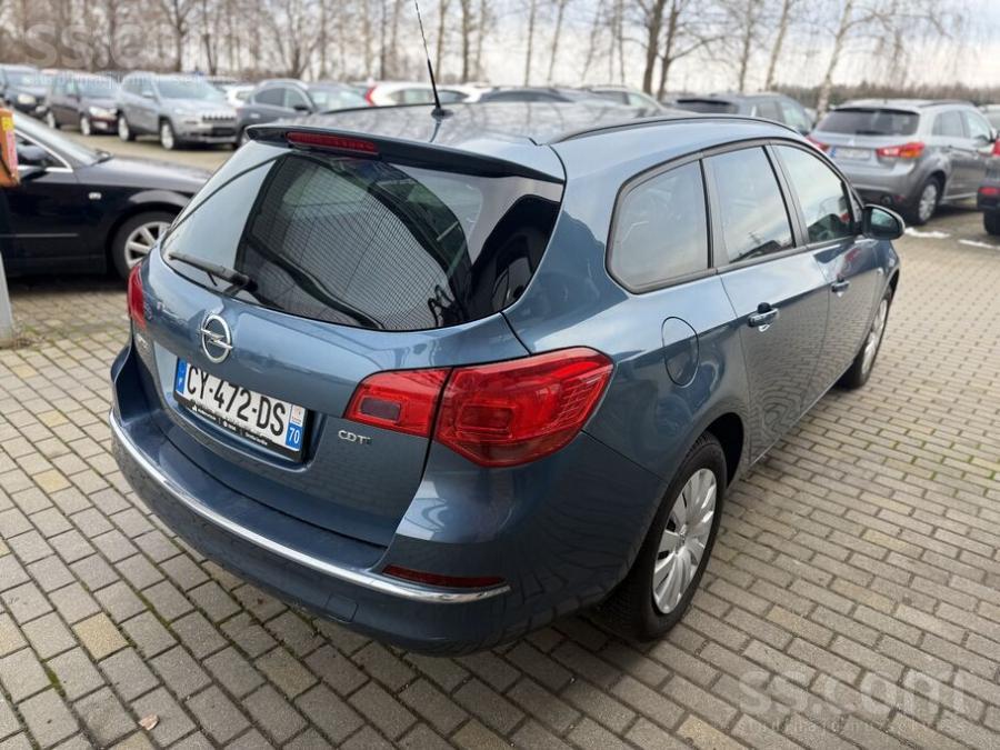 Zils Opel Astra 2016 Talsi, ar dzinēja tilpumu 1.60 L un nobraukumu 140 tūkst. km par 8590 €, foto 5 vietnē AUTOMOTO.COM.LV