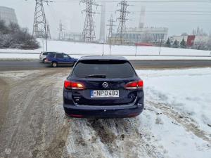 Blue Opel Astra 2016 in Kaunas, with an engine capacity of 1.60 L and mileage of 251 thousand km for 4990 €, photo 7 on AUTOMOTO.COM.LV