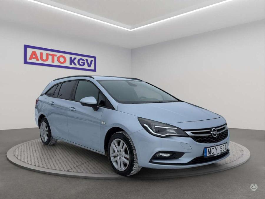 Blue Opel Astra 2016 in Vilnius, with an engine capacity of 1.60 L and mileage of 217 thousand km for 5199 €, photo 7 on AUTOMOTO.COM.LV