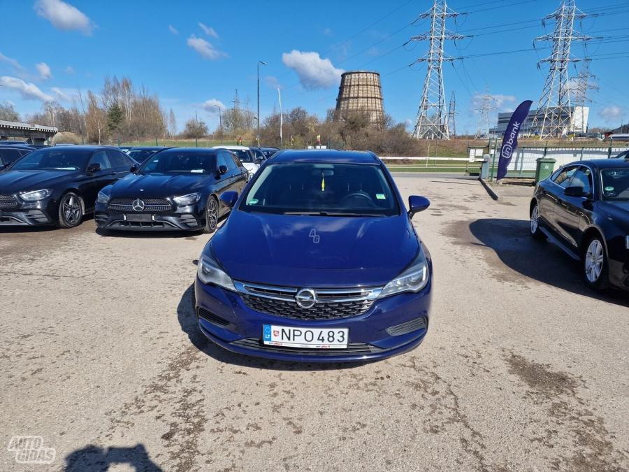 Blue Opel Astra 2016 in Kaunas, with an engine capacity of 1.60 L and mileage of 251 thousand km for 4990 €, photo 3 on AUTOMOTO.COM.LV
