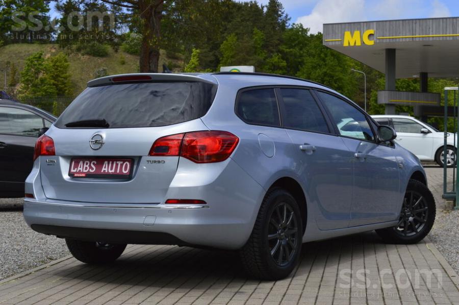 Zils Opel Astra 2016 Tukums, ar dzinēja tilpumu 1.40 L un nobraukumu 170 tūkst. km par 6595 €, foto 7 vietnē AUTOMOTO.COM.LV