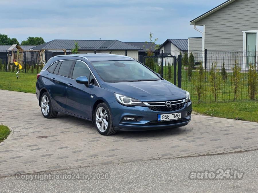 Blue Opel Astra 2016 in Tartu, with an engine capacity of 1.60 L and mileage of 53 thousand km for 11900 €, photo 8 on AUTOMOTO.COM.LV