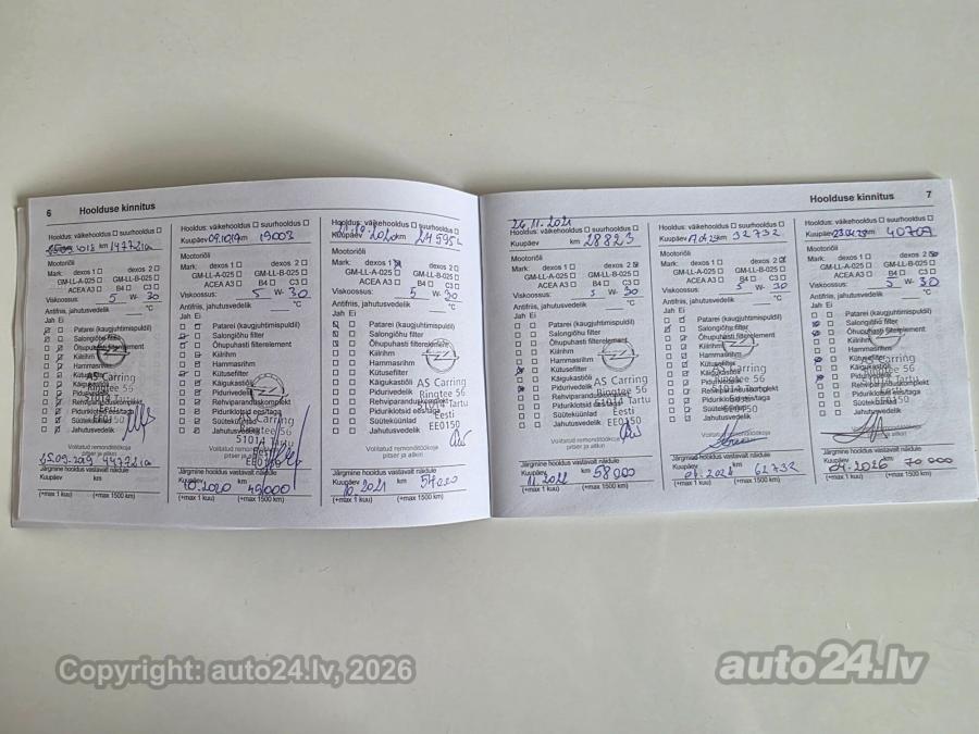 Blue Opel Astra 2016 in Tartu, with an engine capacity of 1.60 L and mileage of 53 thousand km for 11900 €, photo 20 on AUTOMOTO.COM.LV