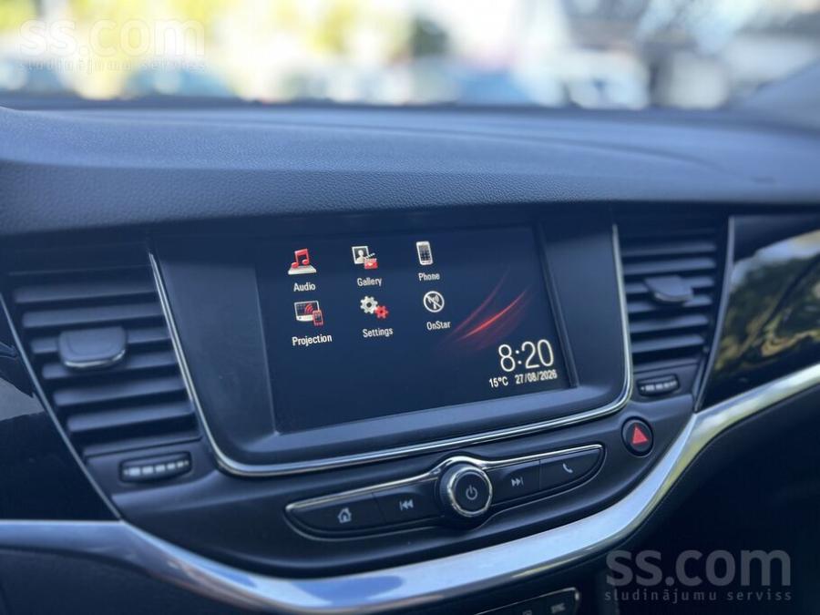 Blue Opel Astra 2016 in Liepaja, with an engine capacity of 1.60 L and mileage of 255 thousand km for 6150 €, photo 25 on AUTOMOTO.COM.LV