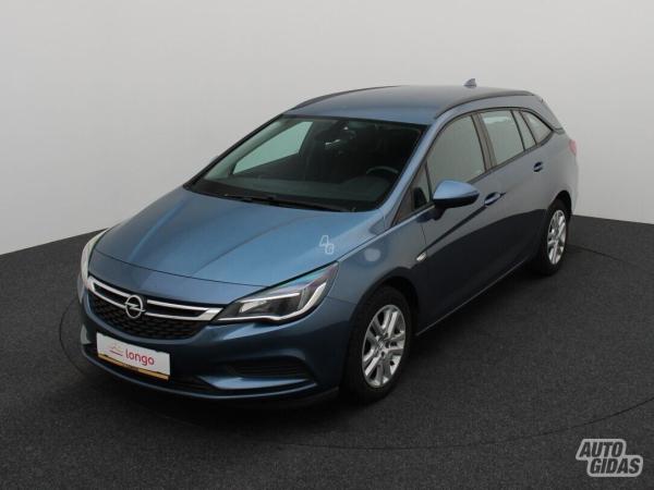 Zils Opel Astra 2017 Viļņa, ar dzinēja tilpumu 1.60 L un nobraukumu 209 tūkst. km par 6599 €, foto 1 vietnē AUTOMOTO.COM.LV