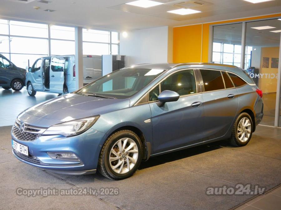Zils Opel Astra 2017 Tallina, ar dzinēja tilpumu 1.40 L un nobraukumu 130 tūkst. km par 8990 €, foto 5 vietnē AUTOMOTO.COM.LV