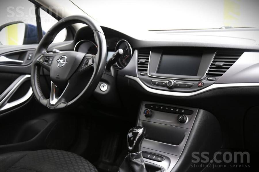 Zils Opel Astra 2017 Rīga, ar dzinēja tilpumu 1.60 L un nobraukumu 259 tūkst. km par 5795 €, foto 13 vietnē AUTOMOTO.COM.LV