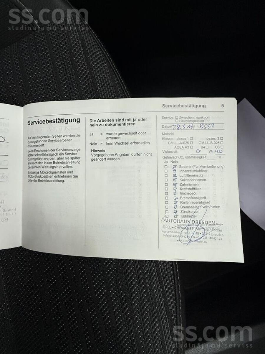Синий Опель Астра 2017 в Огре, объемом двигателя 1.60 л и пробегом 120 тыс. км за 6995 €, фото 23 на AUTOMOTO.COM.LV