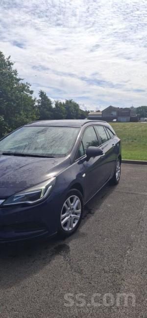 Zils Opel Astra 2017 Liepāja, ar dzinēja tilpumu 1.60 L un nobraukumu 252 tūkst. km par 5500 €, foto  vietnē AUTOMOTO.COM.LV